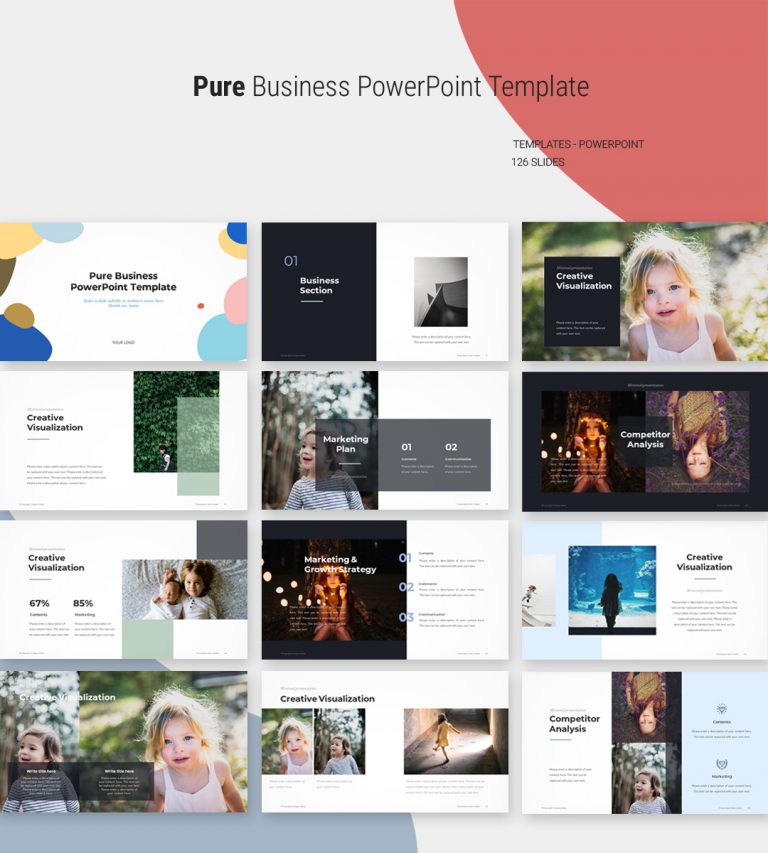 Simple PowerPoint Template - Download PowerPoint | PPTWear Simple PowerPoint Template - Download PowerPoint | PPTWear