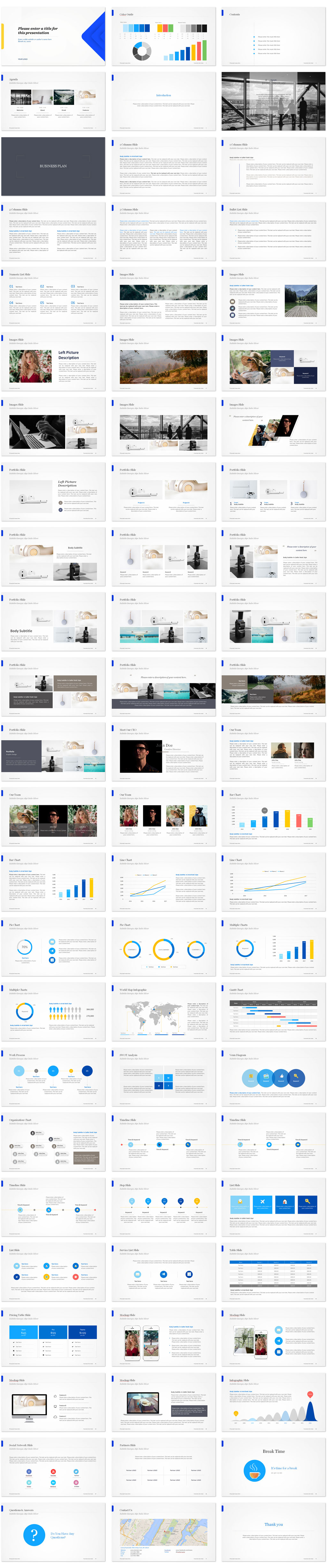 Clean PowerPoint Template - Download PowerPoint | PPTWear Clean PowerPoint Template - Download PowerPoint | PPTWear