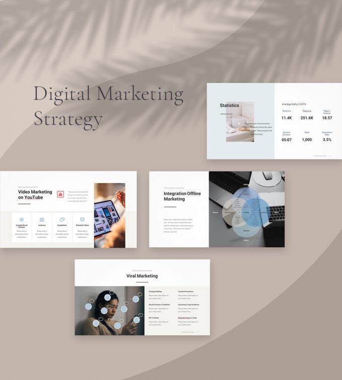 Digital Marketing Strategy Template - Download PowerPoint
