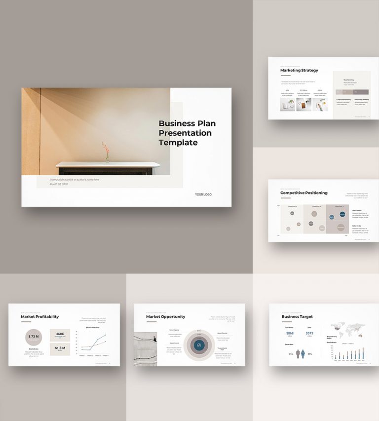 Business Plan PowerPoint Template | 129 Useful Slides