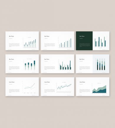 Minimal Portfolio PowerPoint Template - Download PowerPoint