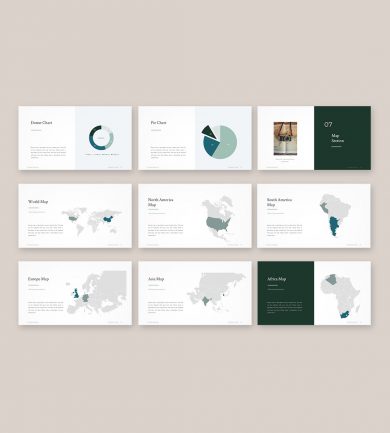 Minimal Portfolio PowerPoint Template - Download PowerPoint
