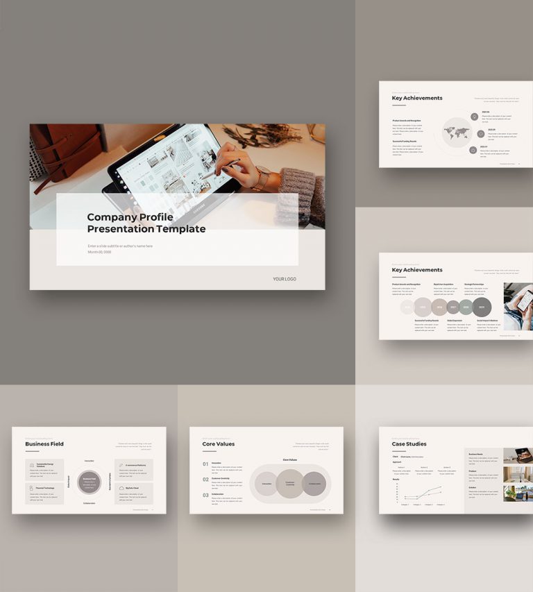 Company Profile Presentation Template | Business Storytelling