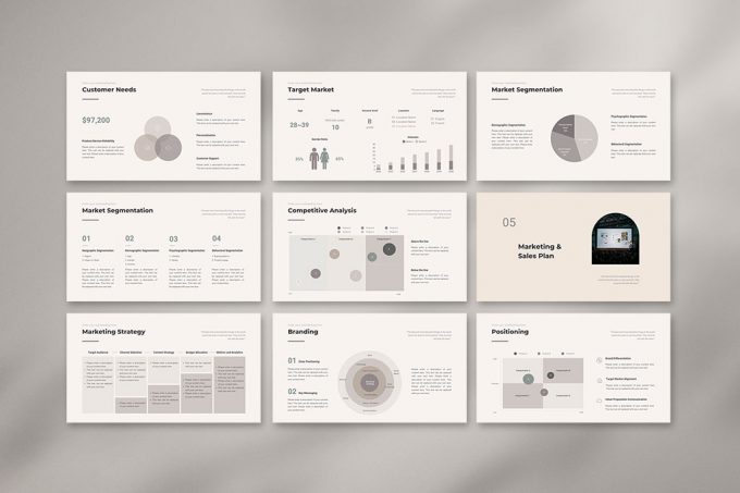 Canva Business Plan Template