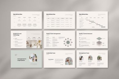 Canva Business Plan Template