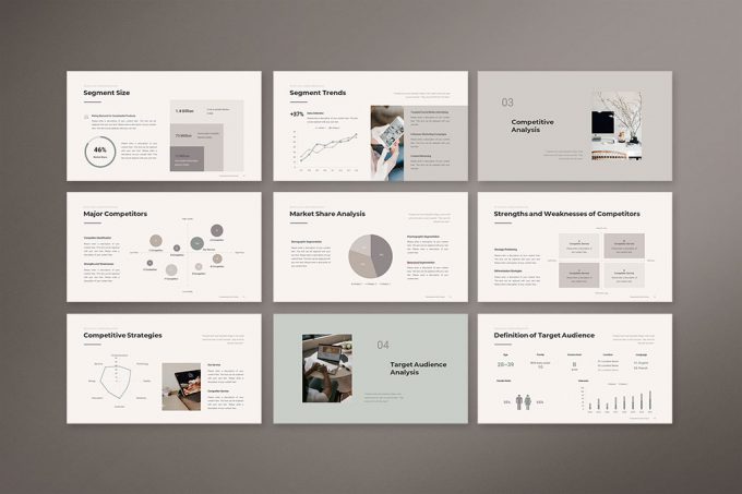 Market Research Presentation Template | Data-Driven Insights